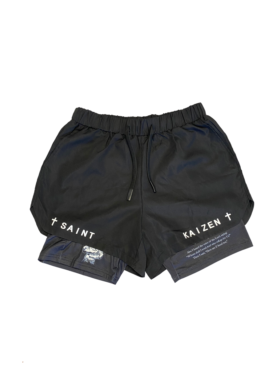 Crusader Performance Shorts - Black – Saint Kaizen