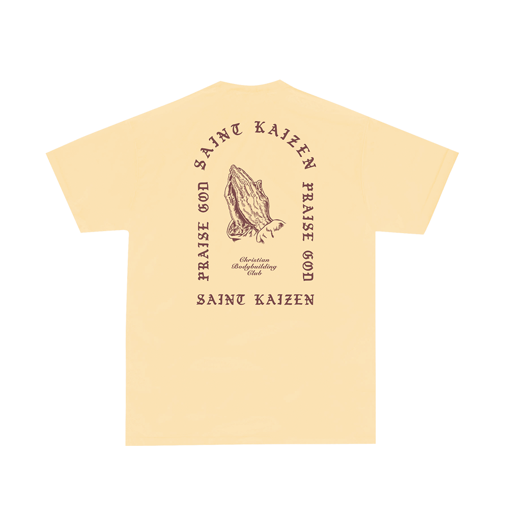 Praise God Pump Cover - Cream – Saint Kaizen